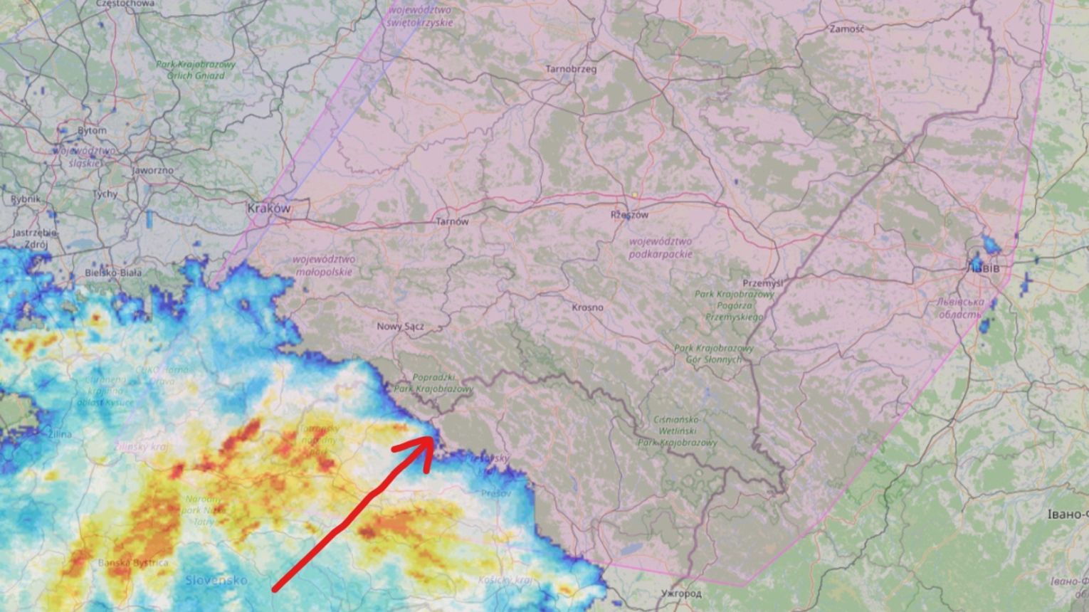 ALERT METEO. Intensywne opady deszczu! [ŚRODA]
