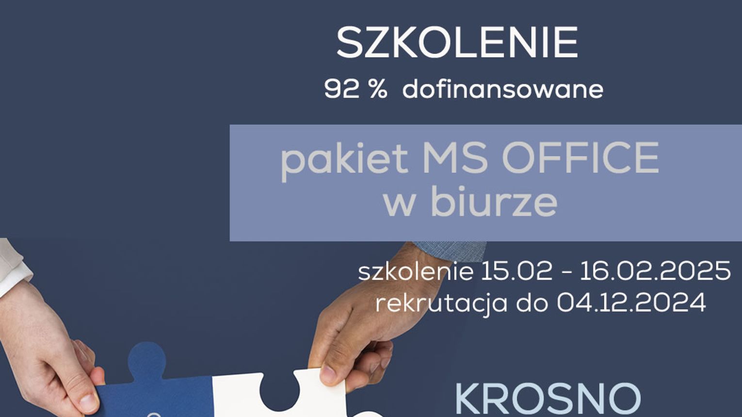 Szkolenie dofinansowane: MS Office w biurze. Word i Excel - praktyczne ...