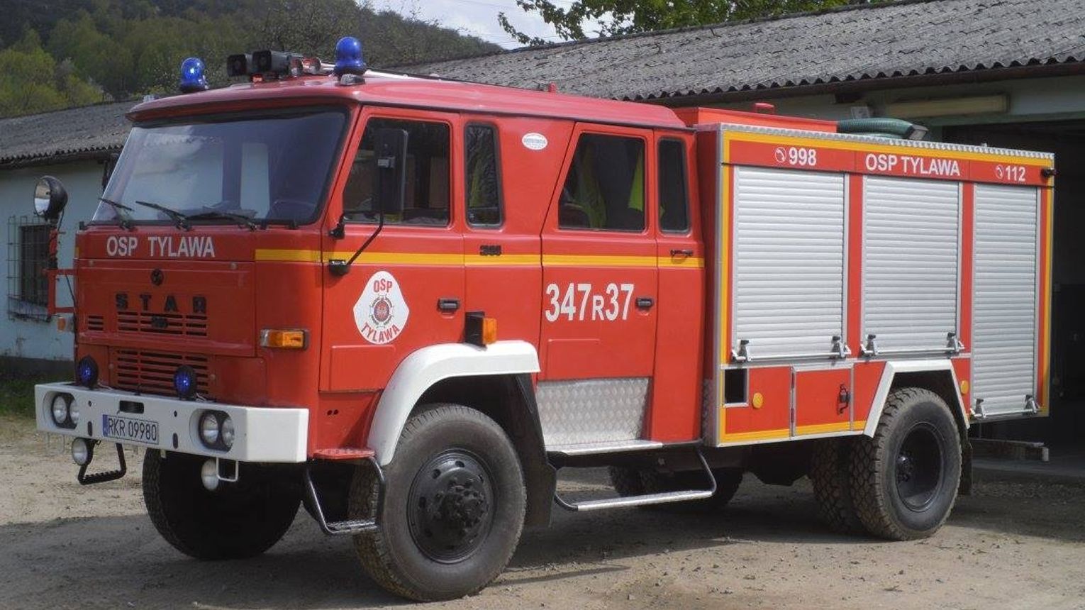 OSP Tylawa: Wyremontowany Star 244 już w podziale bojowym