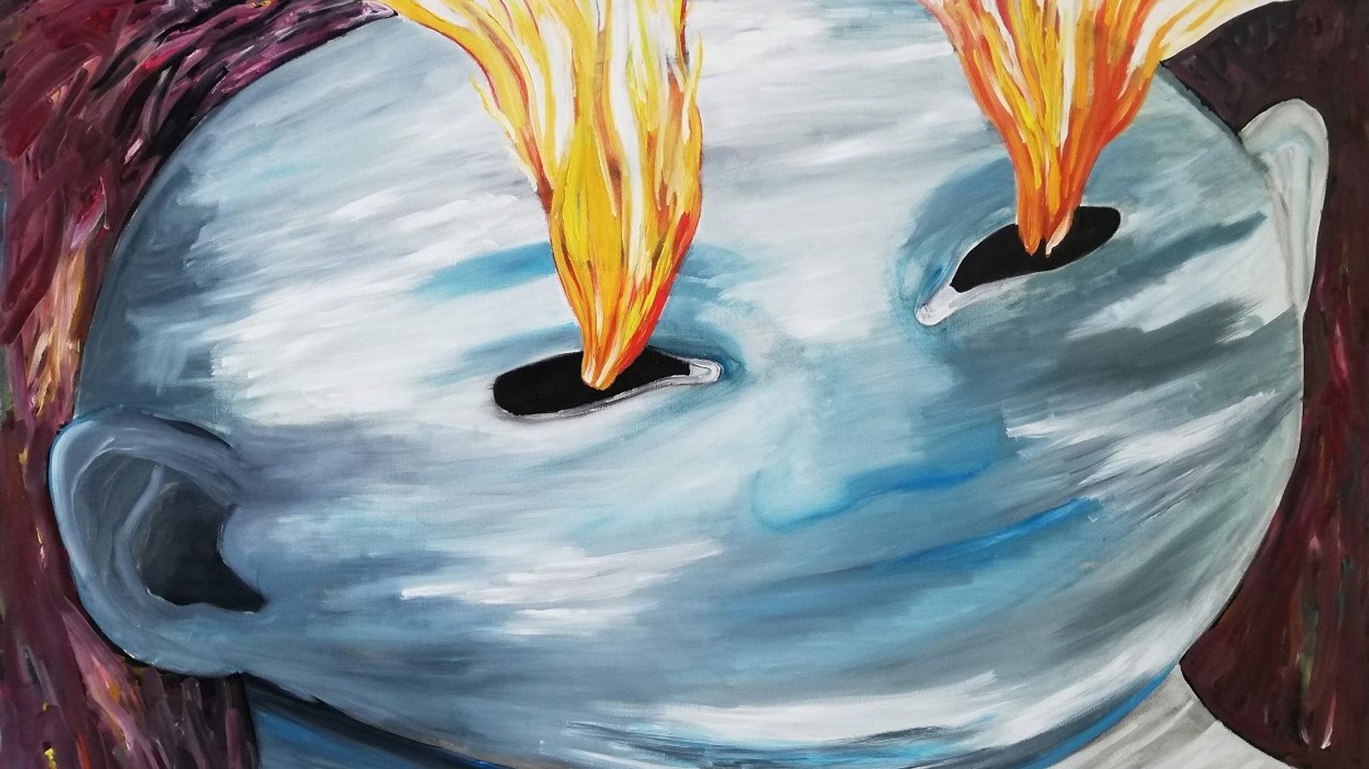 „Prowokowanie pustki” - malarstwo i rysunek Marcina Płoszaja