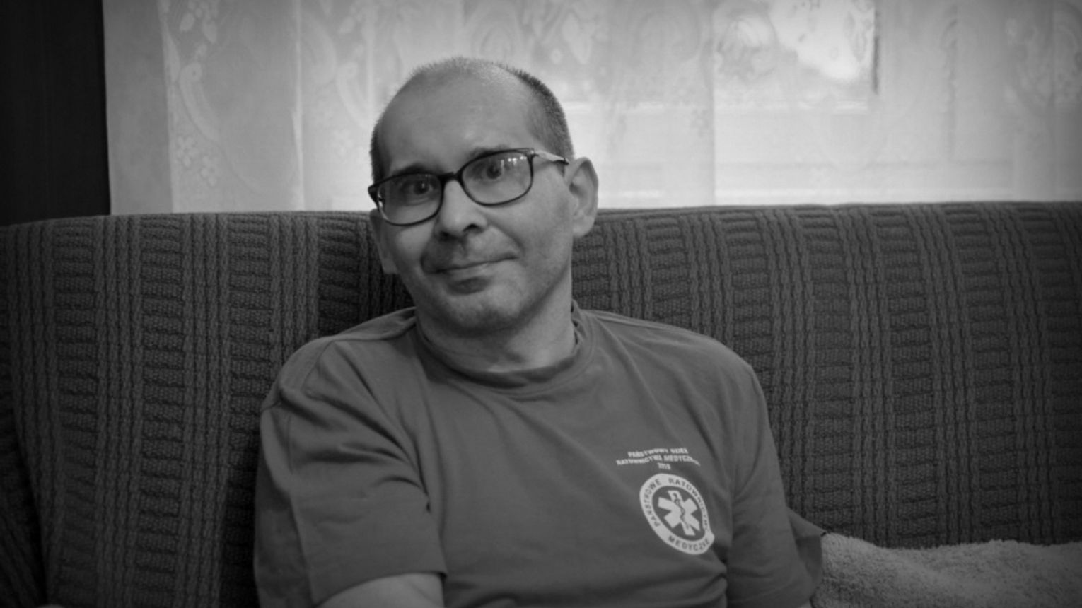 Zmarł ratownik medyczny Grzegorz Karaś. Niósł pomoc innym przez ponad 25 lat